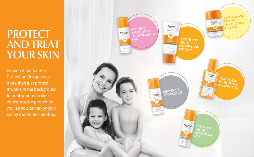 Beat the Saudi Sun: Eucerin Oil Control SPF 50+ (50ml) – Herbiflix