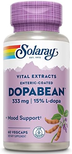Solaray Solaray Dopabean: Supports Energy & Focus (60 Capsules ...