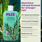 PLIX Rosemary Anti Hairfall Regime Combo - 3% Redensyl Serum, Shampoo ...