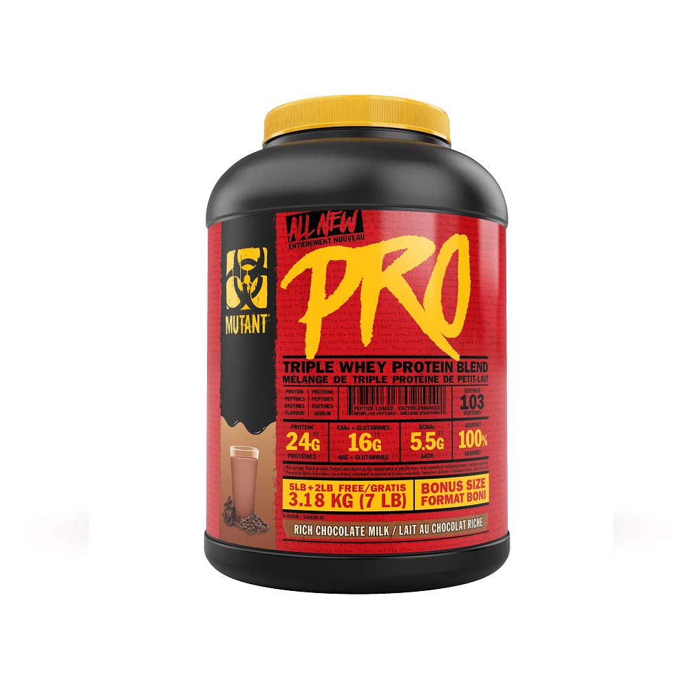 Sixstar 100 Whey Protein Plus Triple Chocolate 1 82 Lbs 826 G MUTANT ...