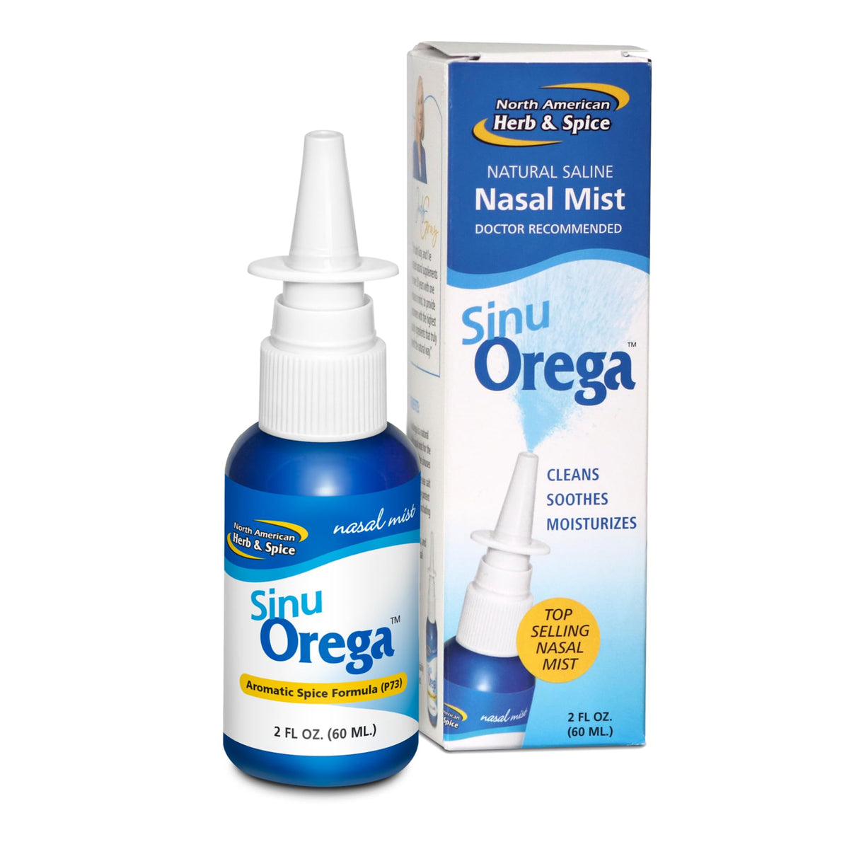 Nasopure North American Herb & Spice Sinu Orega Nasal Spray - 2 fl oz ...